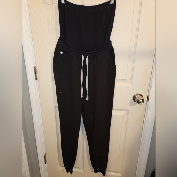 Figs | Pants & Jumpsuits | Figs Black Jogger Pants With Drawstring ...